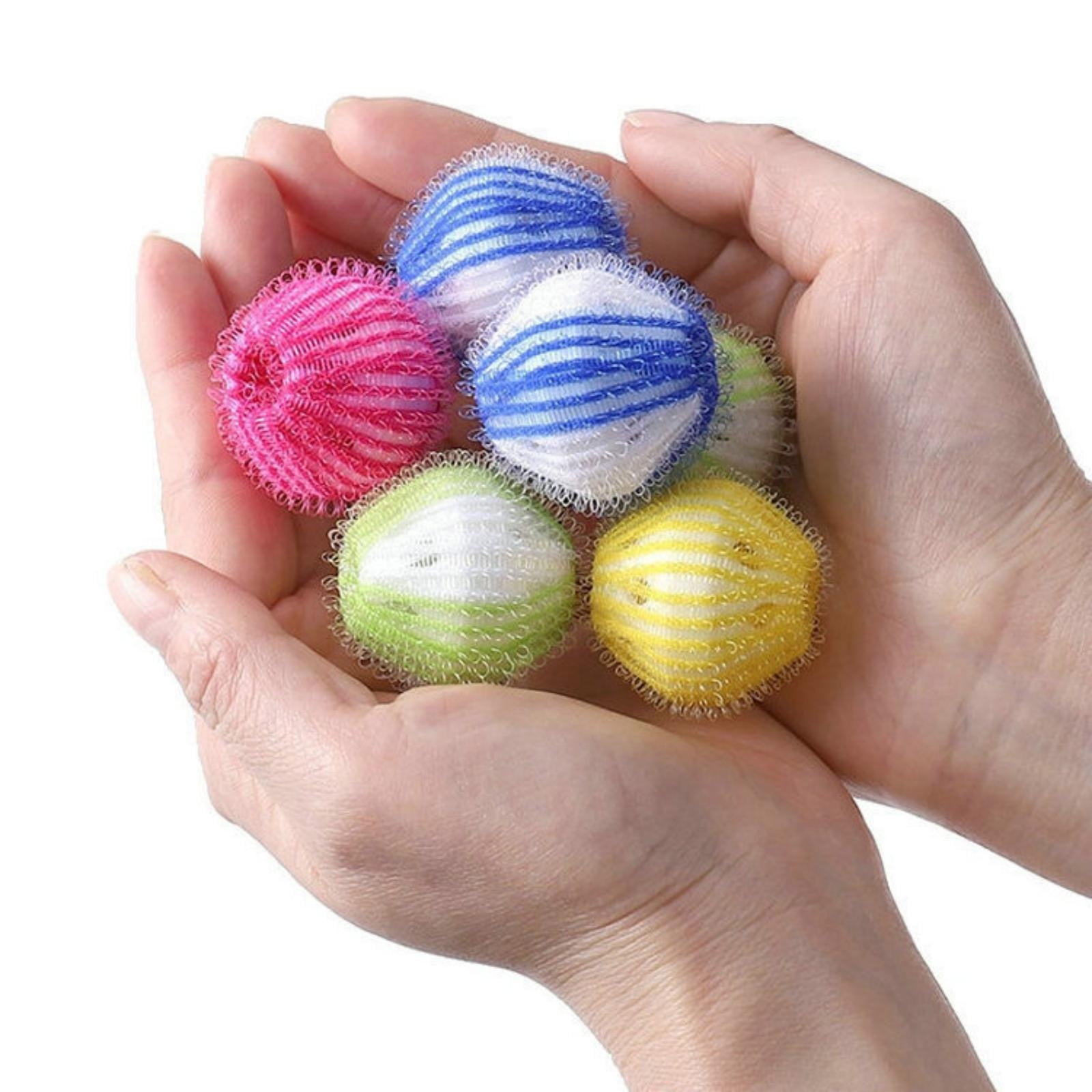 6PCS Hair Removal Cleaning Ball, Clothes Anti-Winding Adsorption ...