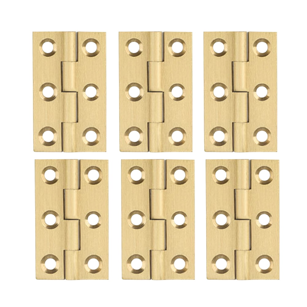 6PCS Heavy Duty Door Hinge Copper Mute Hinge for Furniture Home Door (1 ...