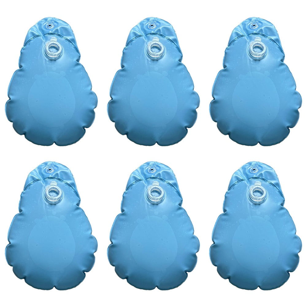 6PCS Heavy Duty Pool Water Bag Pool Cover Weights Water Bag With Hook ...