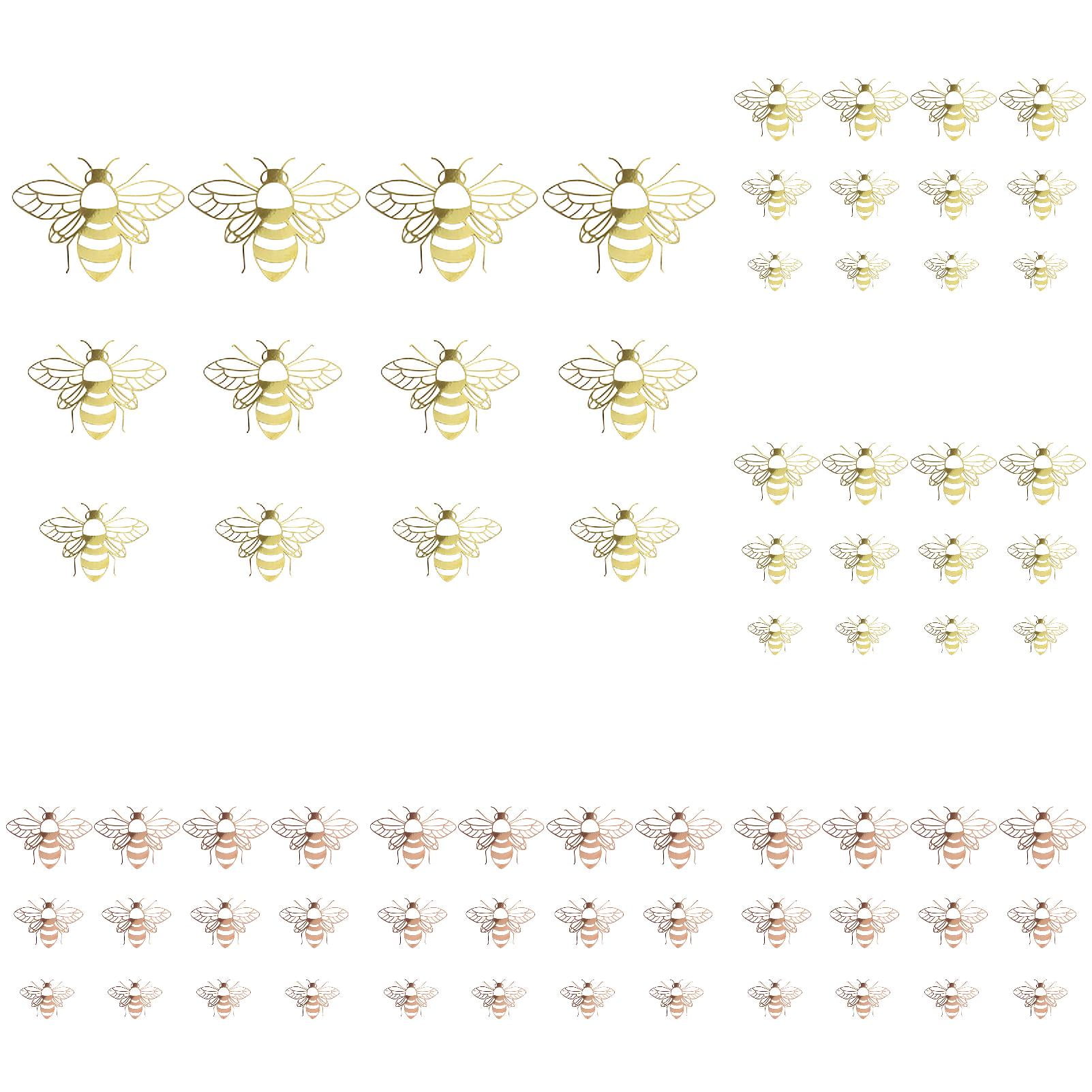 6PCS Hollow Bee Wall Decals, Honey Bee Wall Decor, Removable DIY Bee ...