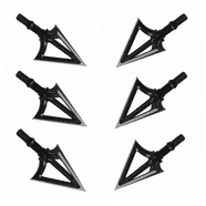 Free Shipping! G5 Montec 100-Grain Steel Broadhead 3 Pack with Cut-On ...