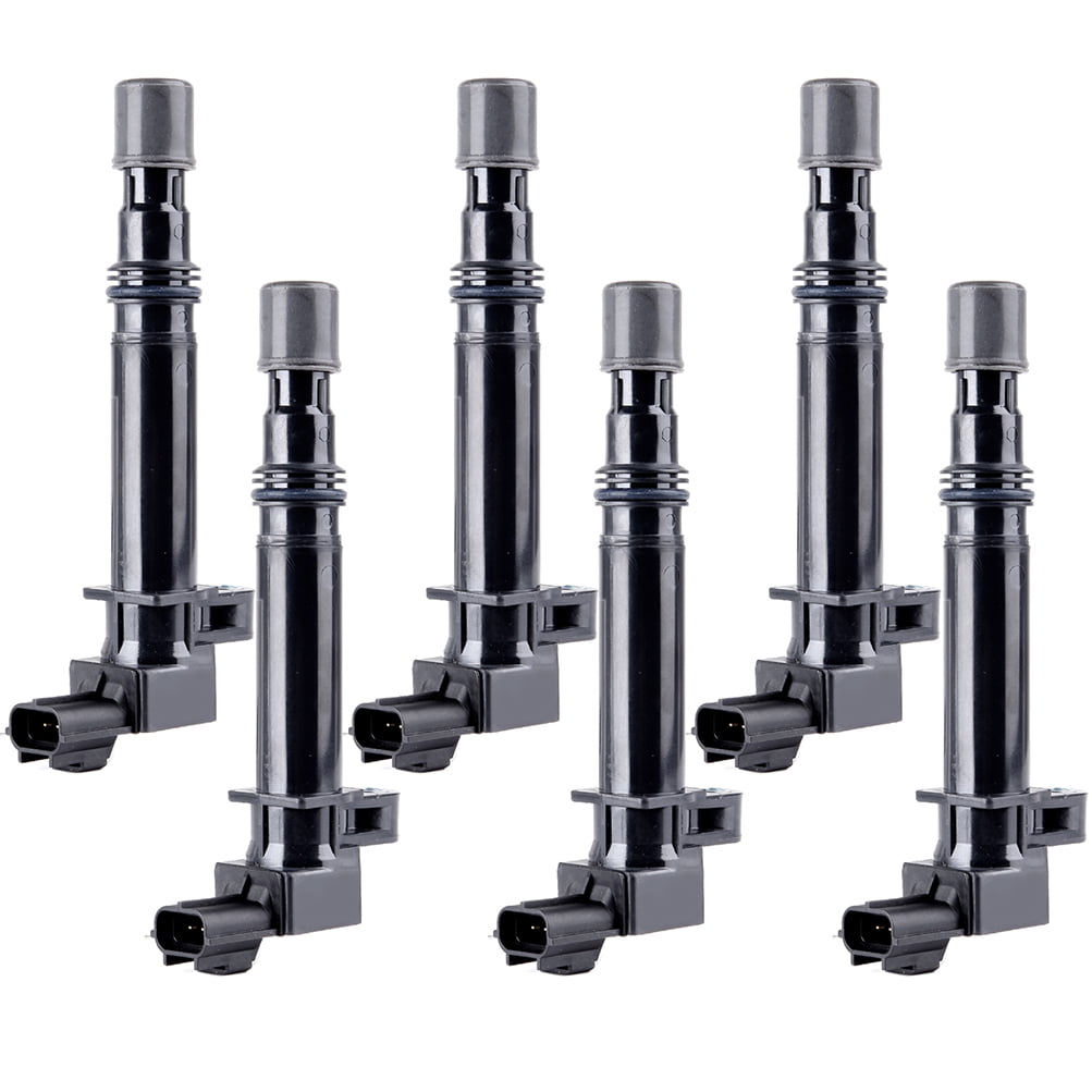 6PCS Ignition Coil For Jeep Grand Cherokee Dodge Ram 1500 3.7L 4.7L ...