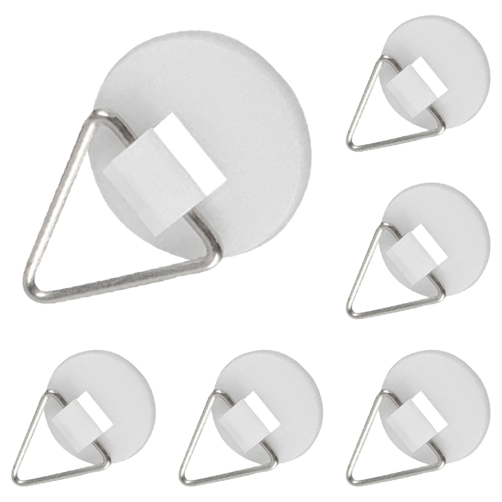6PCS Invisible Plate Hangers for Wall Display Heavy Duty Adhesive Plate ...