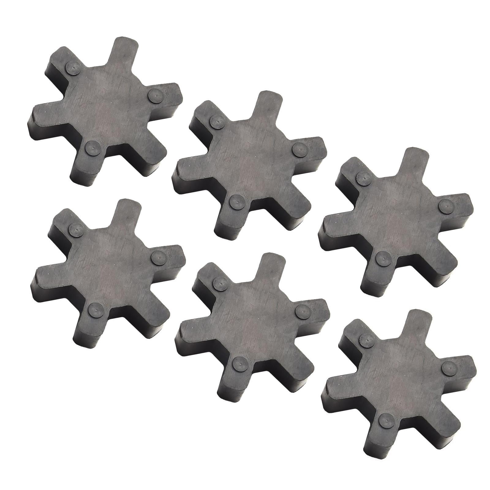 6PCS L075 Rubber Spider Insert Fit L-075 for Lovejoy L-Jaw Coupling ...