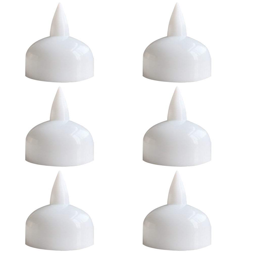 6PCS LED Floating Electronic Candle Light Waterproof Realistic LED ...
