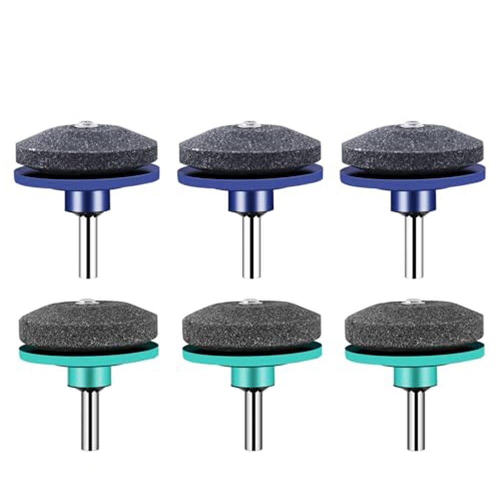 6Pcs Lawn Mower Sharpening Stone Industrial Electric Wear-Resistant Sharpener - Walmart.com