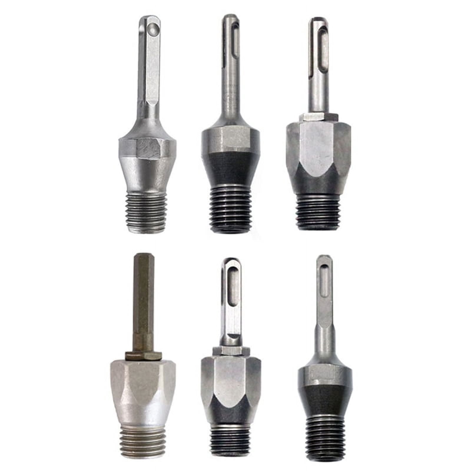 6PCS M22 Drill Adapter SDS Plus Diamond Core Bit Round Handle ...