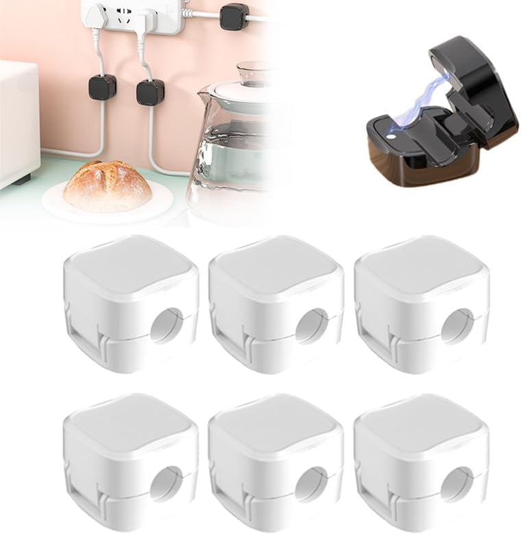 6PCS Magnetic Cord Organizer, 2025 New Cable Organizer Clips, Wire ...