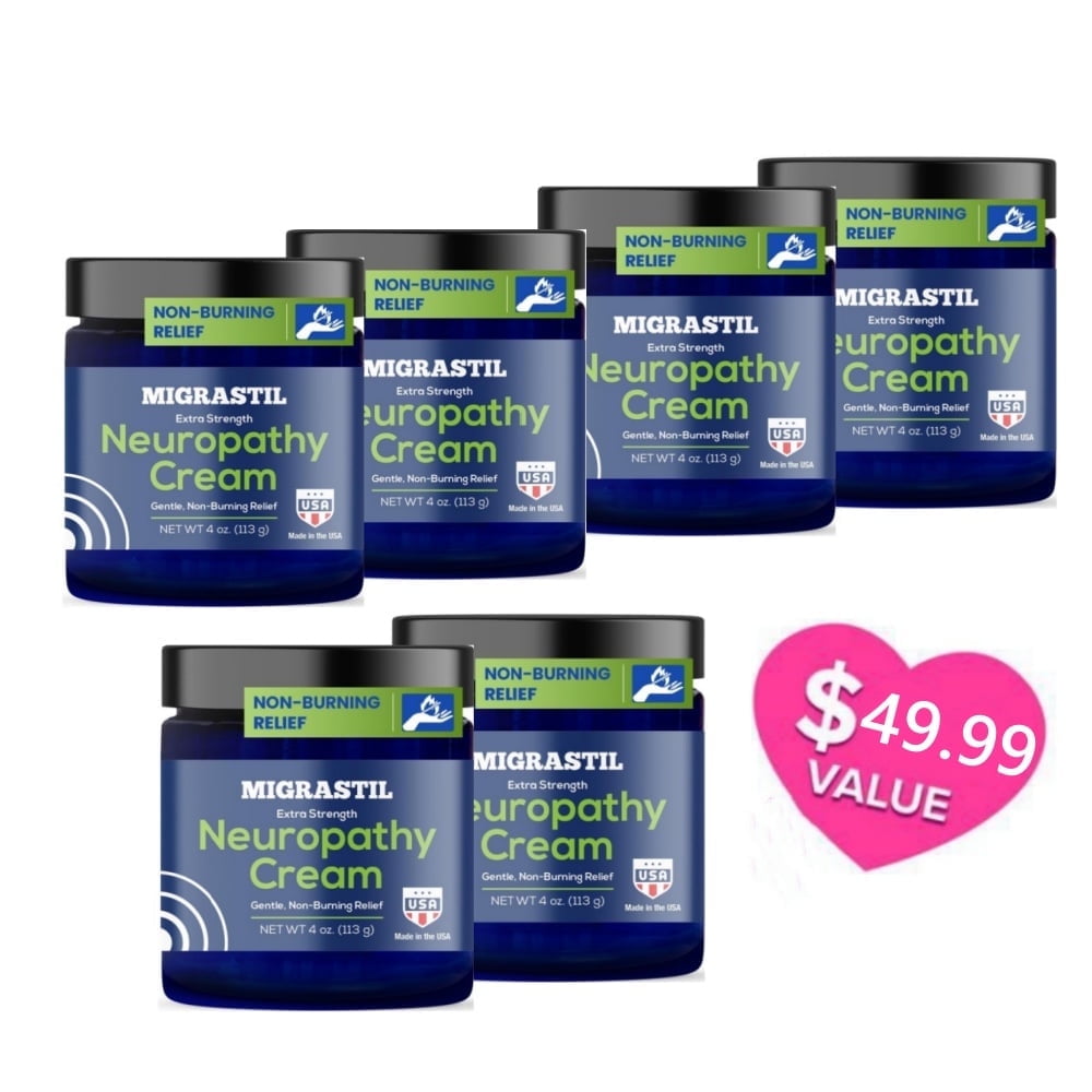 6PCS Migrastil Neuro_pathy Relief Cream, Body Lotions for Feet, Legs ...