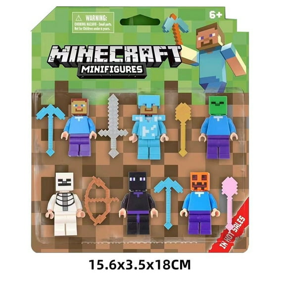 Minecraft Action Figures in Action Figures - Walmart.com
