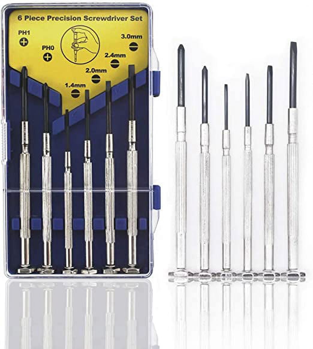 6PCS Mini Precision Screwdriver Set, Small Screwdriver Set for ...