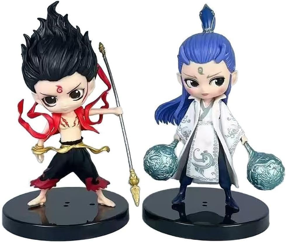 6PCS Ne Zha 2: Devil's Fury Action Figures Set，Nezha 2，Ne zha 2 Toys ...