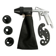 Gravity Feed Sand Blaster Gun Kit - Hand Held Sand Blasting Spray Gun ...
