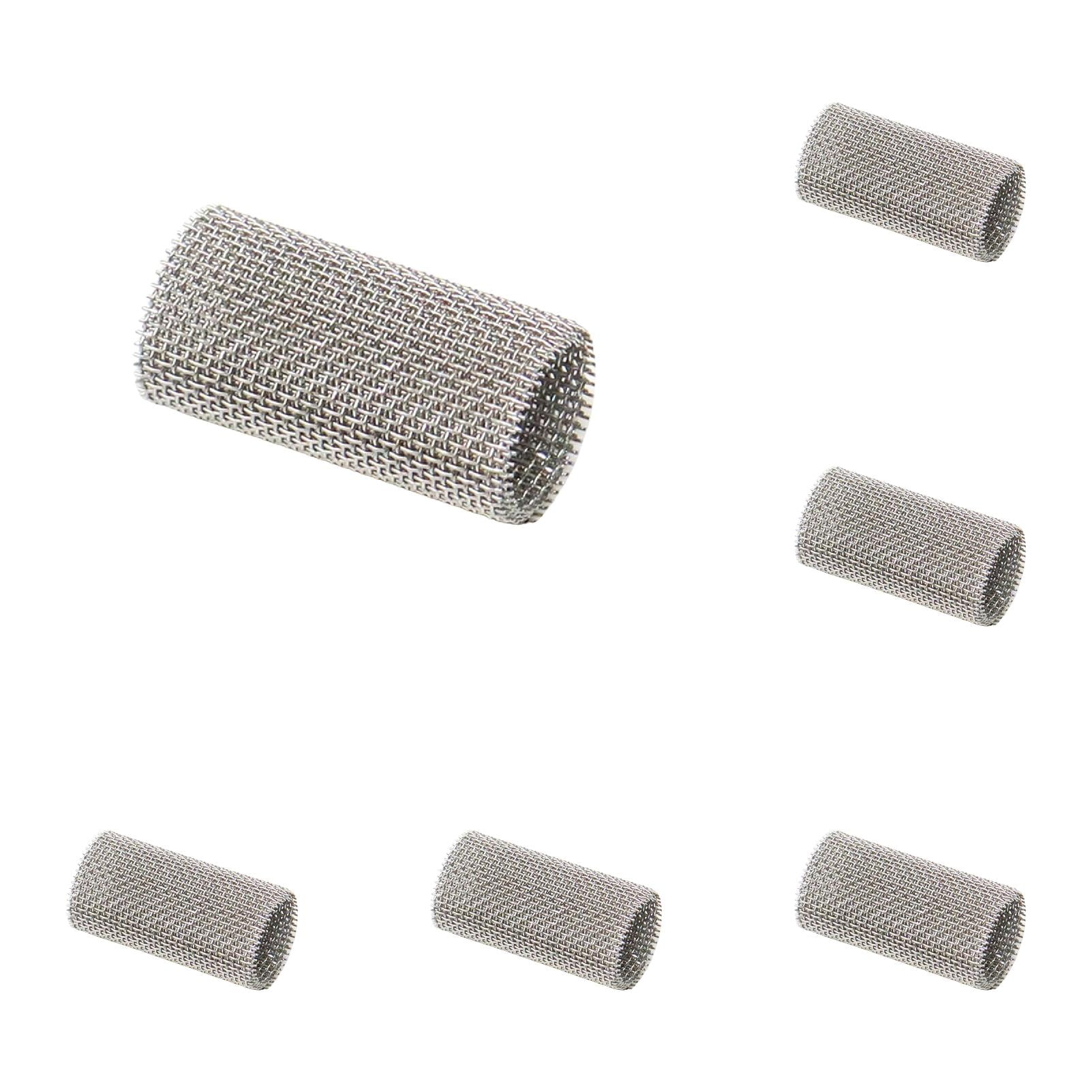 6PCS Stainless Steel Glow Plug Burner Strainer Filter Screen ...