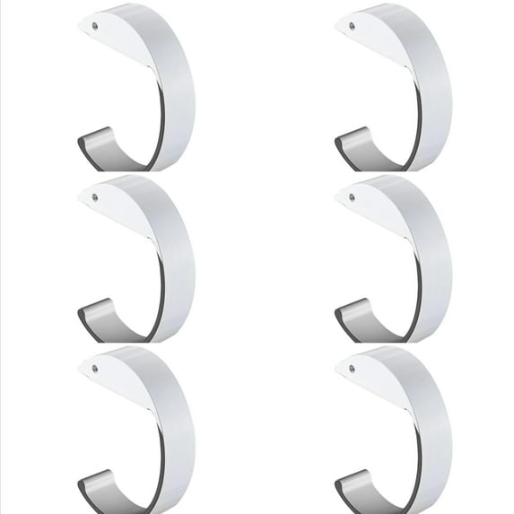 6PCS Purse Hook for Table C Shape Handbag Hanger Holder, Desk Hook for ...