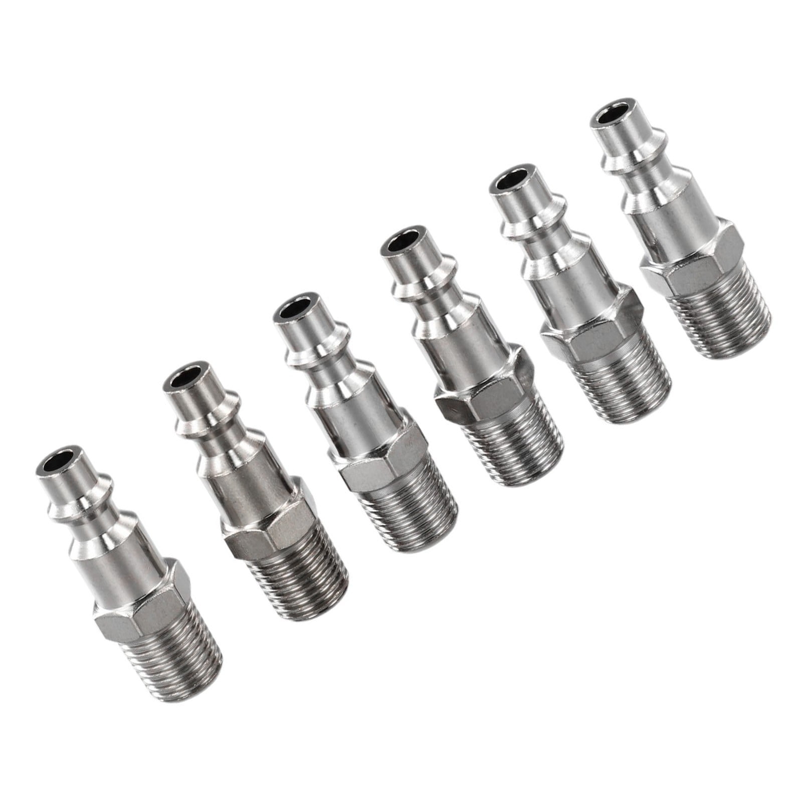 6PCS Quick Connector For Air Hose Or Other Pneumatic Tools 1/4Inch NPT ...
