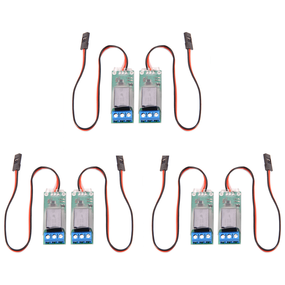 6PCS RC PWM Electronic Relay Switch for RC Airplane DIY Model ...