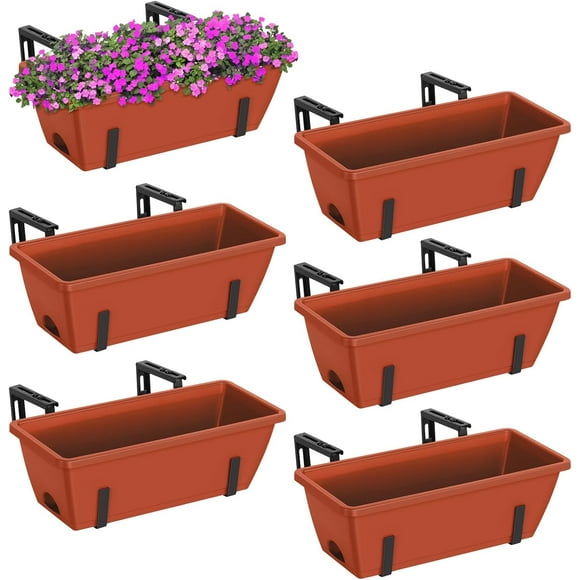 Apollo Adjustable Railing Planter