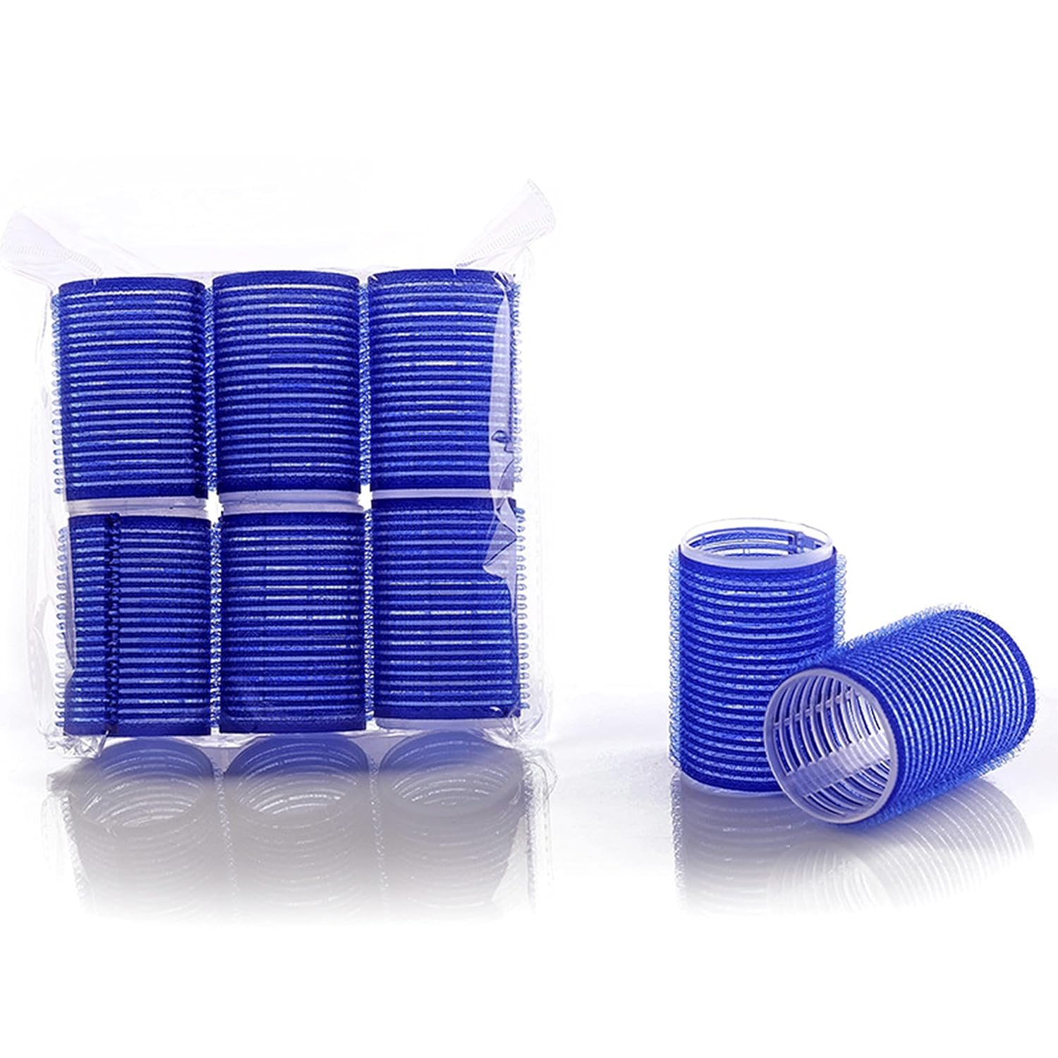 6PCS Roller Curlers For Medium Short Bangs, Heatless Curlers Create ...