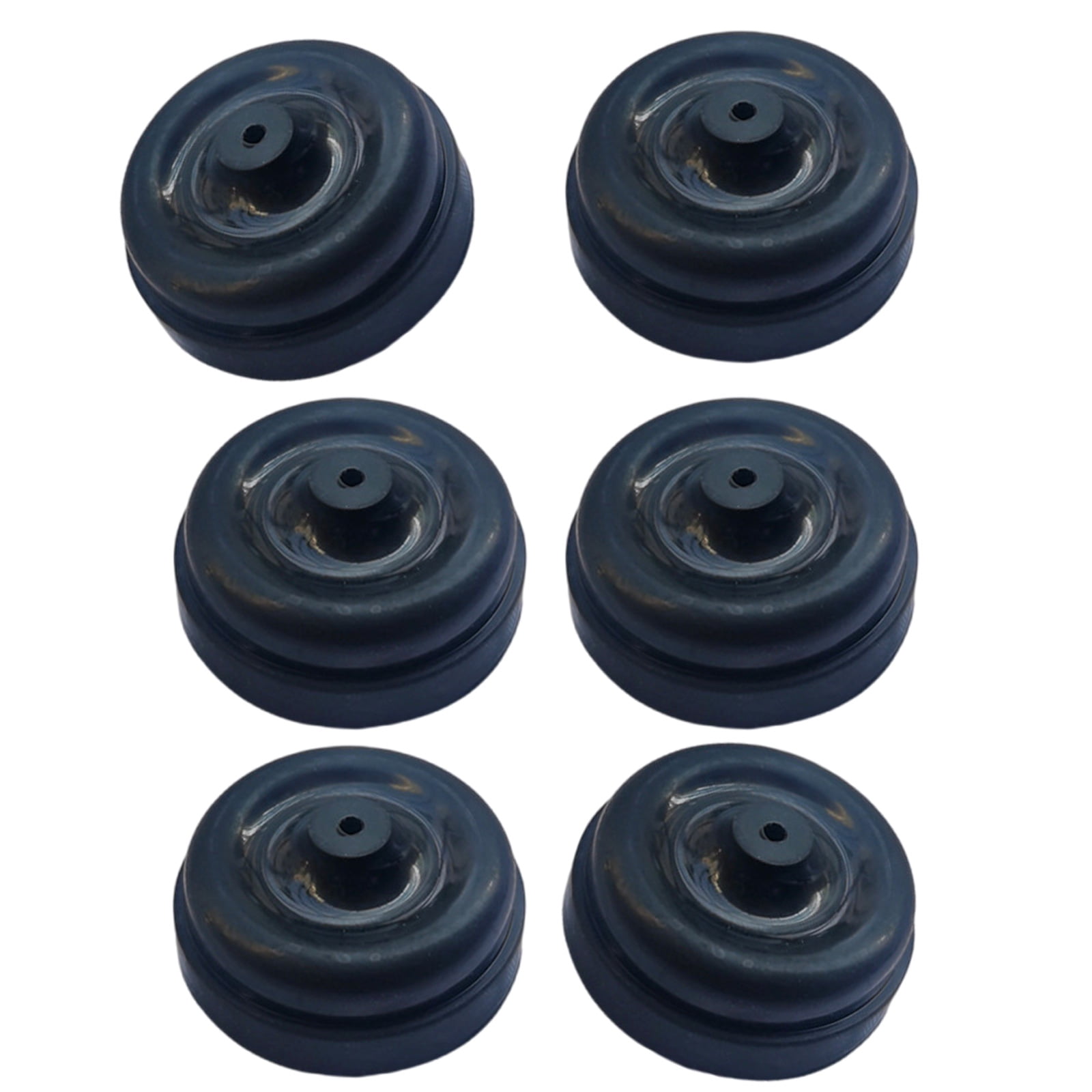 6PCS Rubber Diaphragm Replacement Aquariums Air Pumps Silicone Cup Part ...