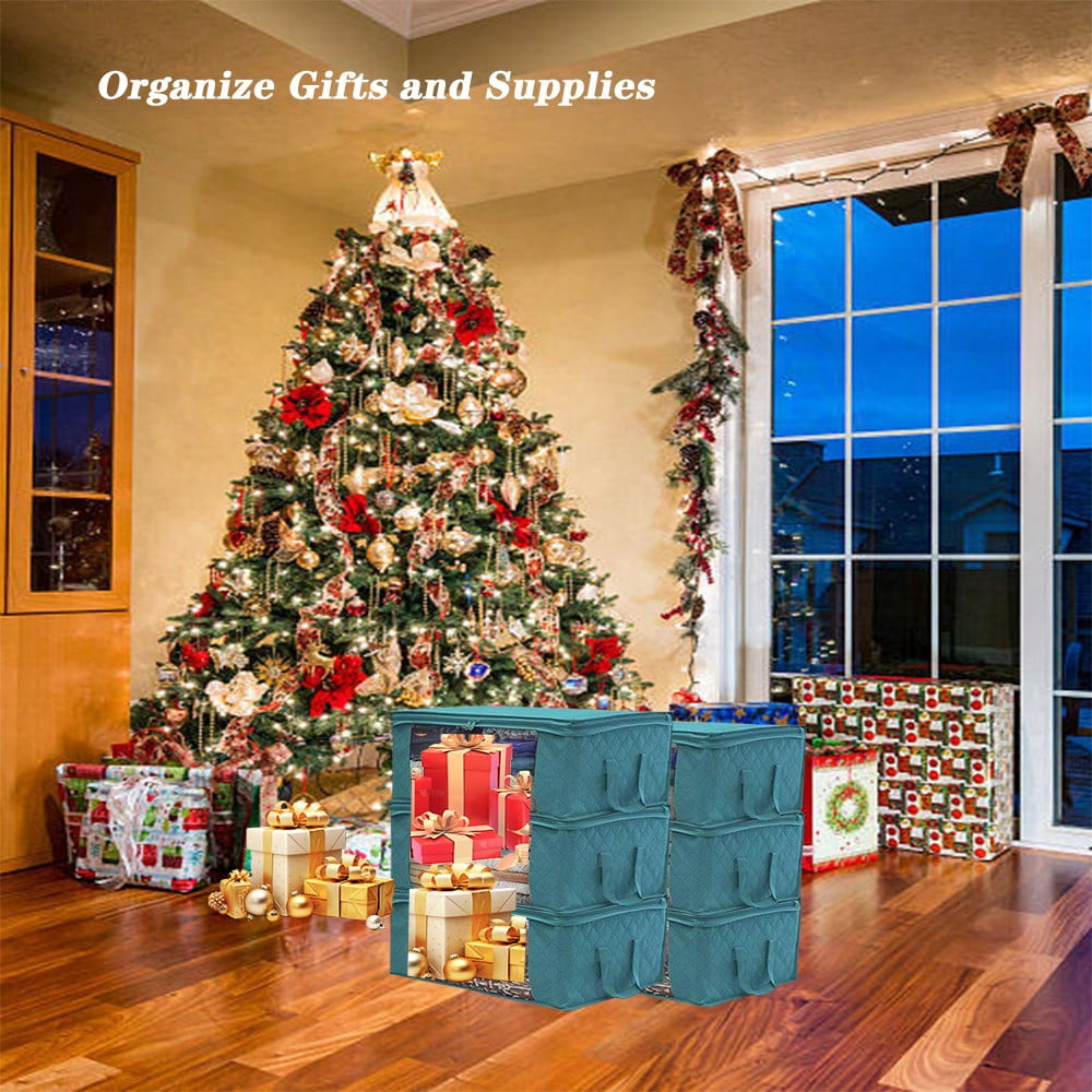 6PCS/SET Non-Woven Folding Storage Bags, Single Sheet Storage Box, Dust ...