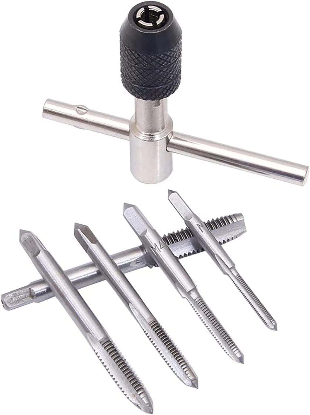 6PCS/Set Tap Drill Wrench Tapping Threading Tool M3-M8 Screwdriver Tap ...