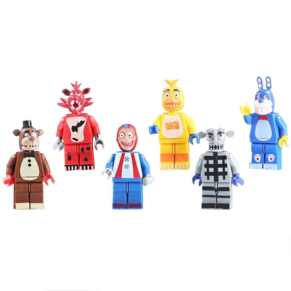 6PCS/Sets Five Nights at Freddy's Action Figures, Five Nights at Freddy ...