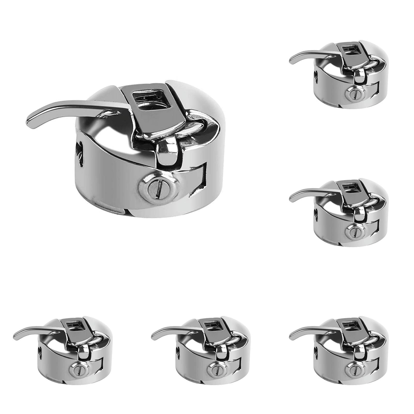 6PCS Sewing Machine Bobbin Case Stainless Steel Bobbin Case, Practical ...