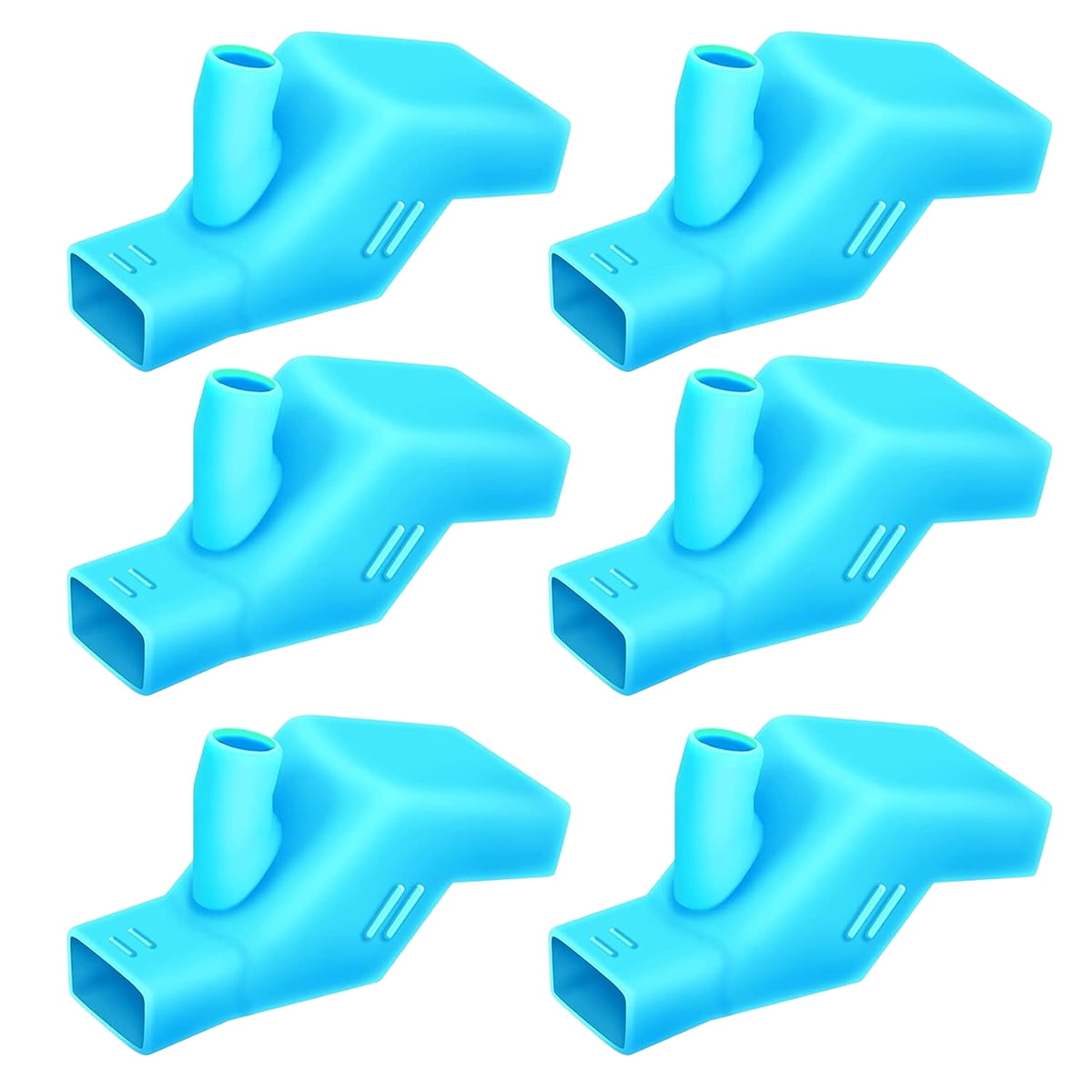 6PCS Silicone Faucet Water Tap Extender Spout Hand Washing Water Faucet ...