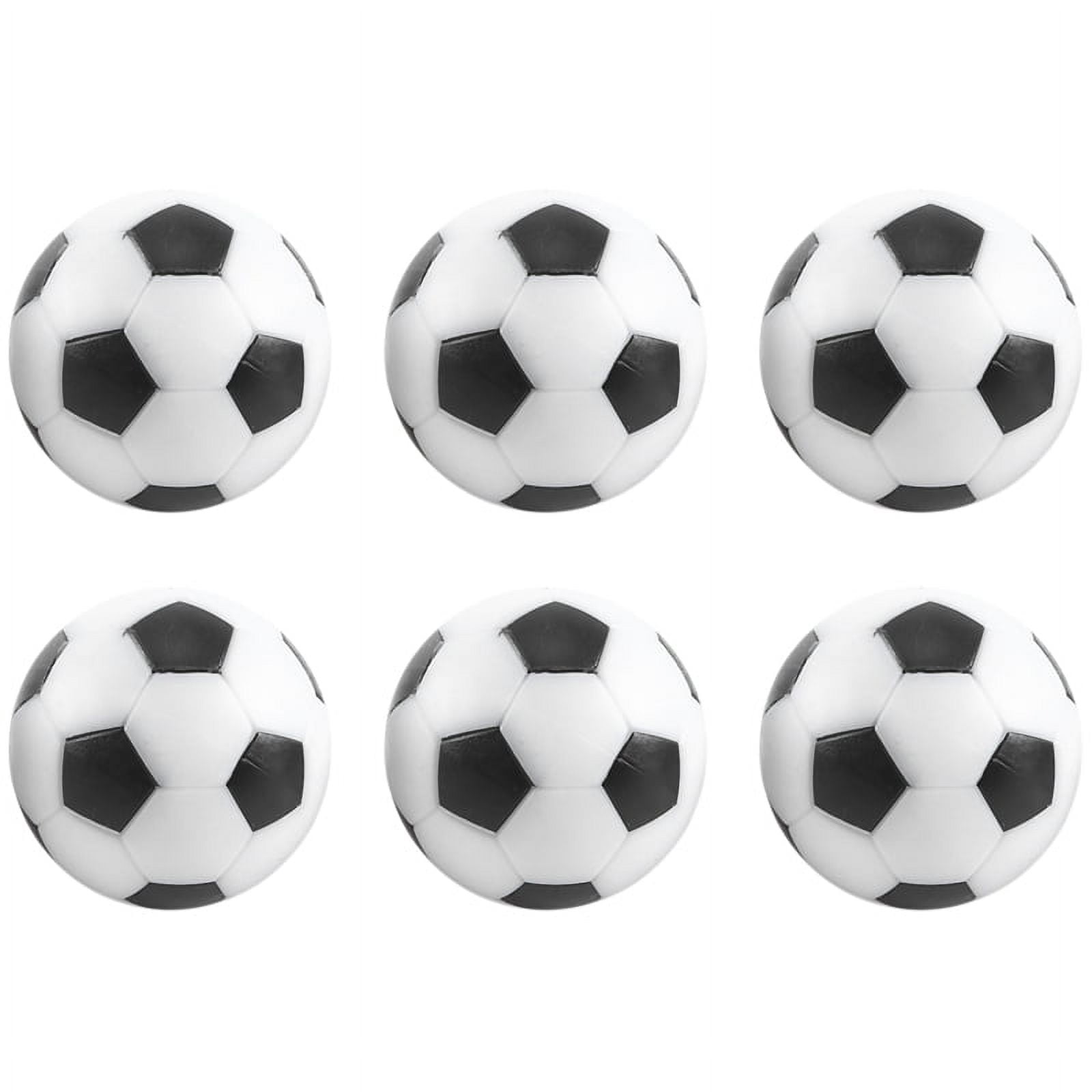 6PCS Small Football Style Table Ball Foosball Hard Plastic Counterpart ...