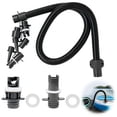 6PCS Sp-iral A-ir Hose Kit, Corrugated Inflation Tube for SUP Electric ...