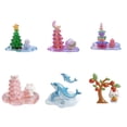 6PCS Stackable Stickers, DIY Crystal Stacked 3D Stickers, Cute Embossed ...