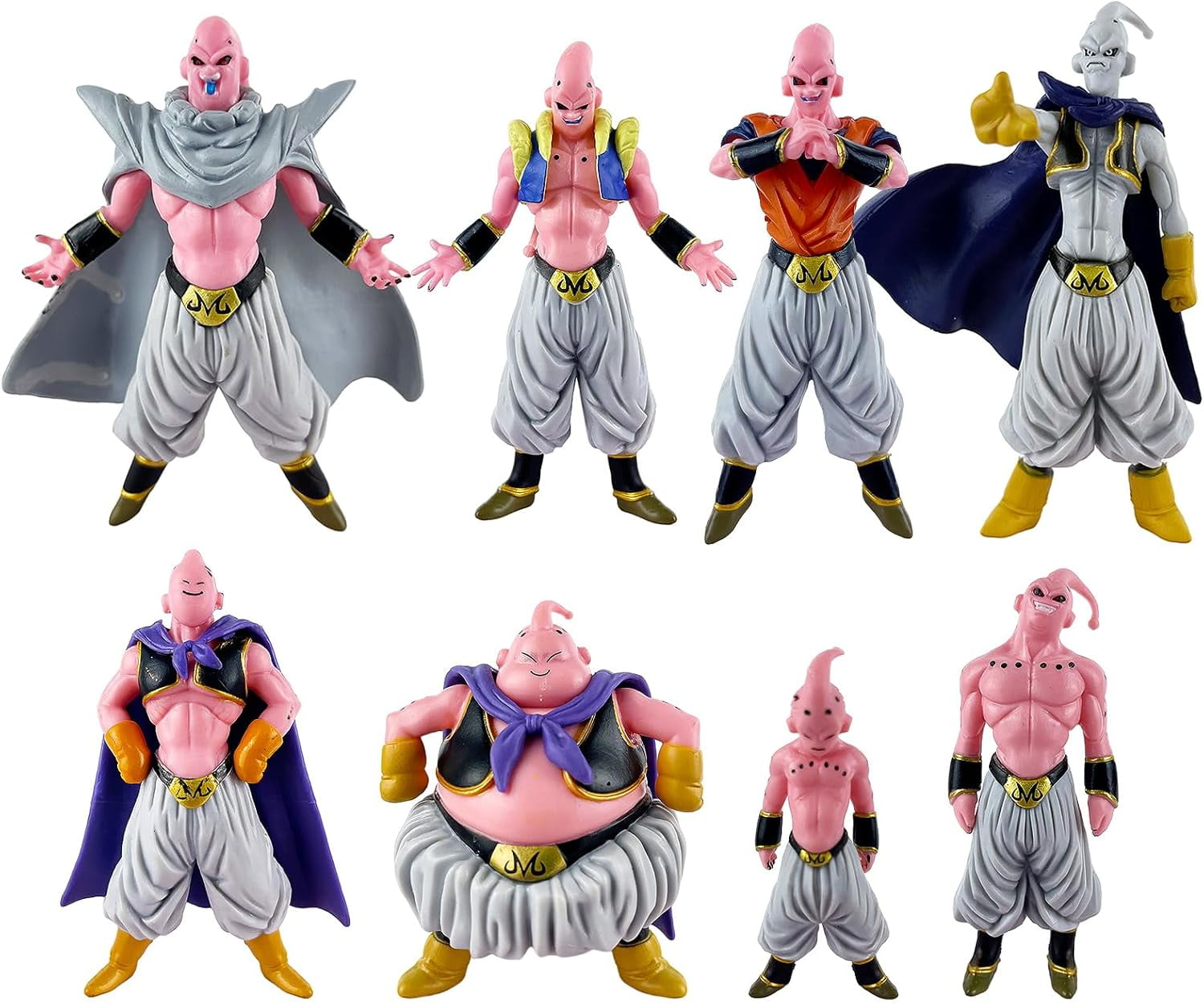 6PCS Super Saiyan Anime Action Figure,DBZ Set Inspired PVC Figures ...