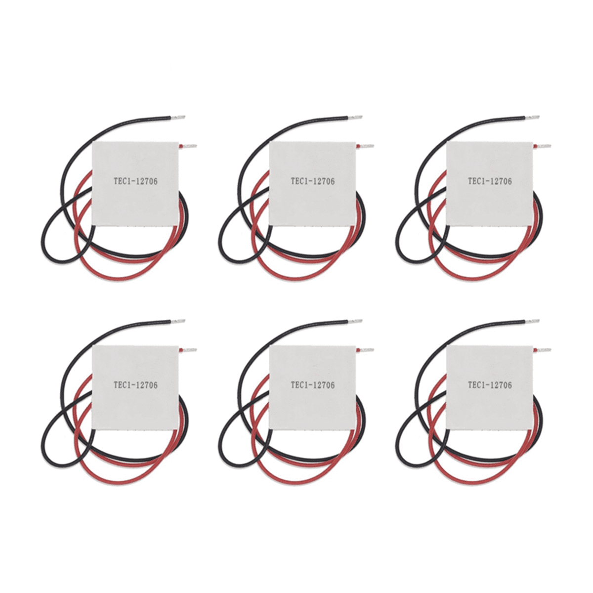 6PCS TEC1-12706 Thermoelectric Cooler Peltier Elemente DIY ...