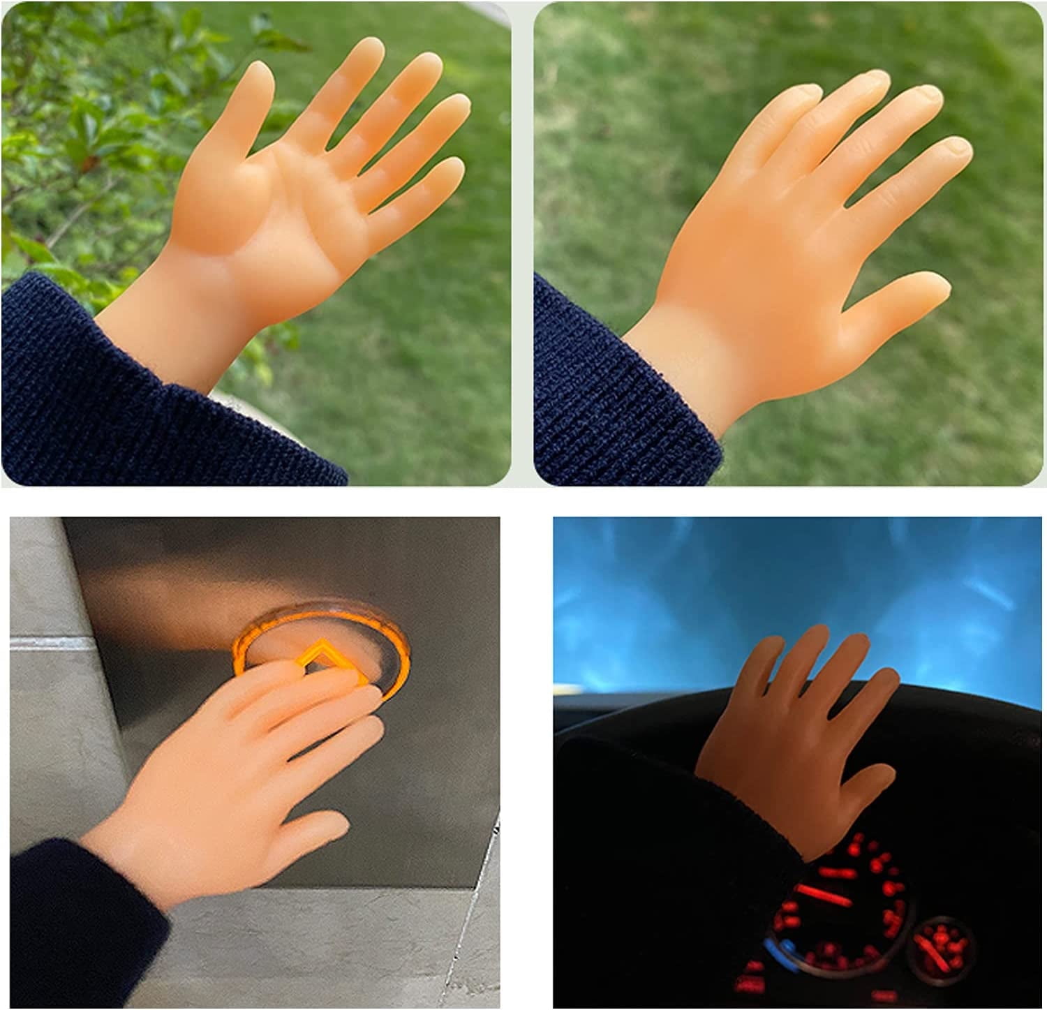 6PCS Tiny Hands for Cats, Cat Mini Hands, Interactive Cat Finger ...