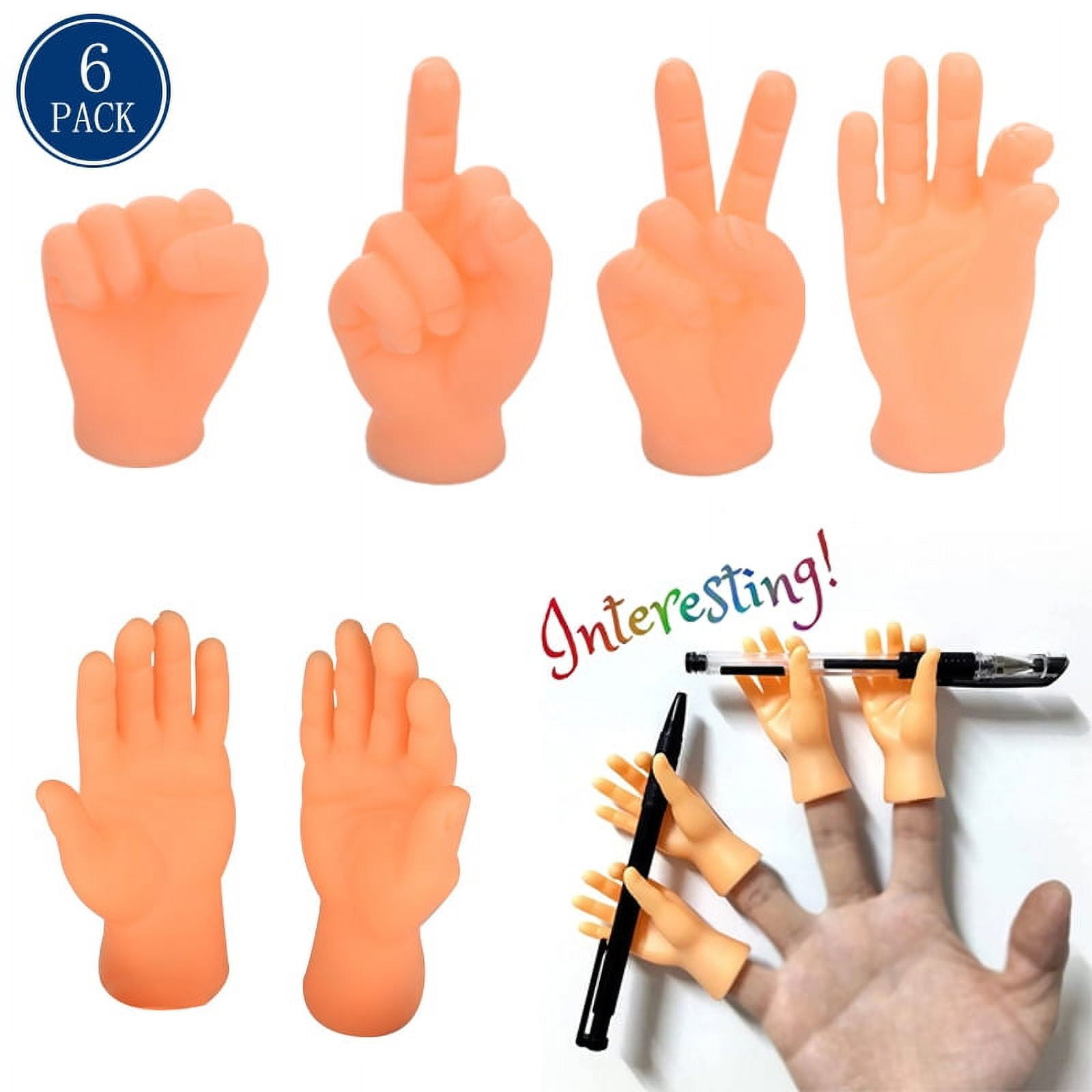 6PCS Tiny Hands for Cats, Cat Mini Hands, Interactive Cat Finger ...