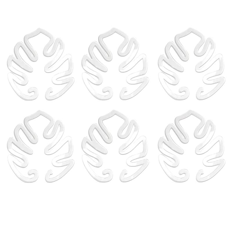 6PCS Turtle Shell Bamboo Clamp, Plant Grapple, Plant Stakes for Indoor ...