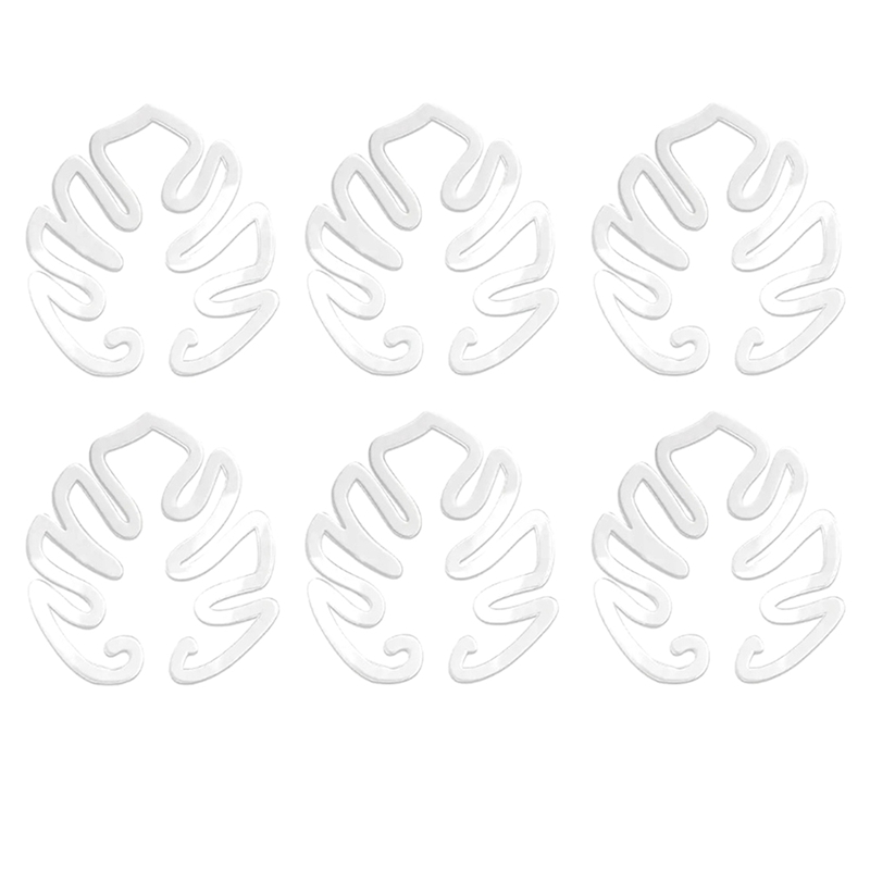 6PCS Turtle Shell Bamboo Clamp, Plant Grapple, Plant Stakes for Indoor ...