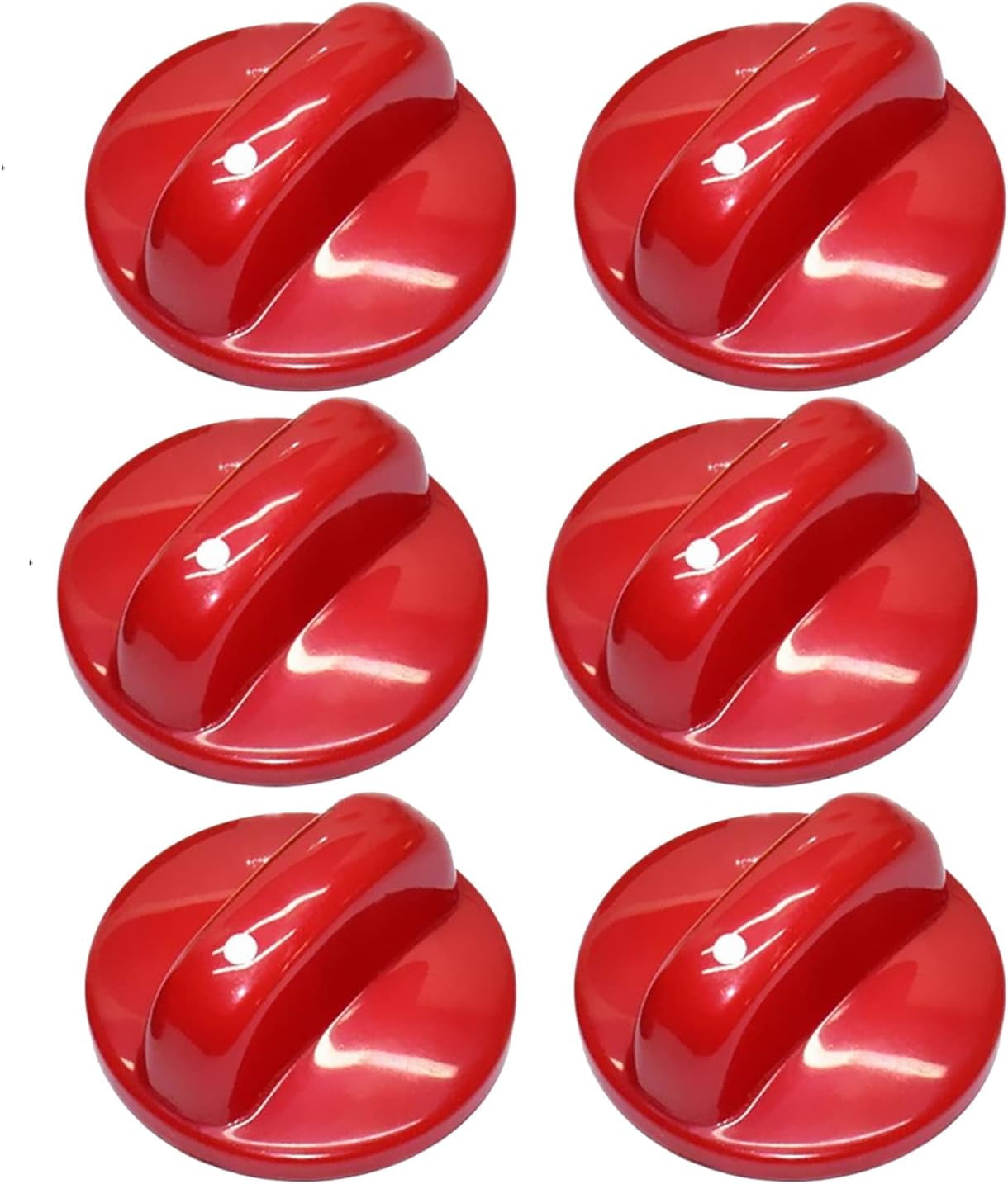 6PCS Universal Gas Stove Control Knobs Replacement Gas Burner Range ...