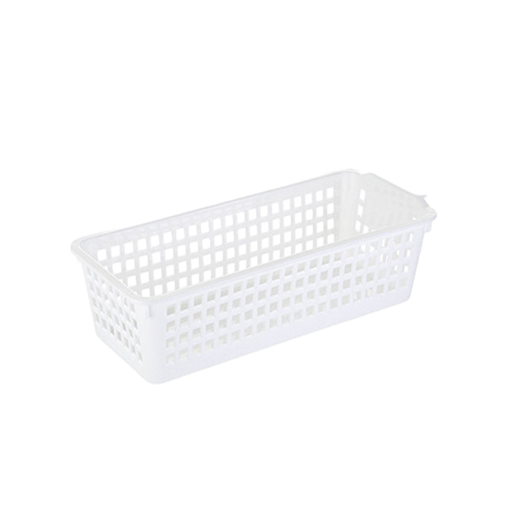 6PCS White Plastic Storage Trays Baskets/Organizing Baskets,S - Walmart.com