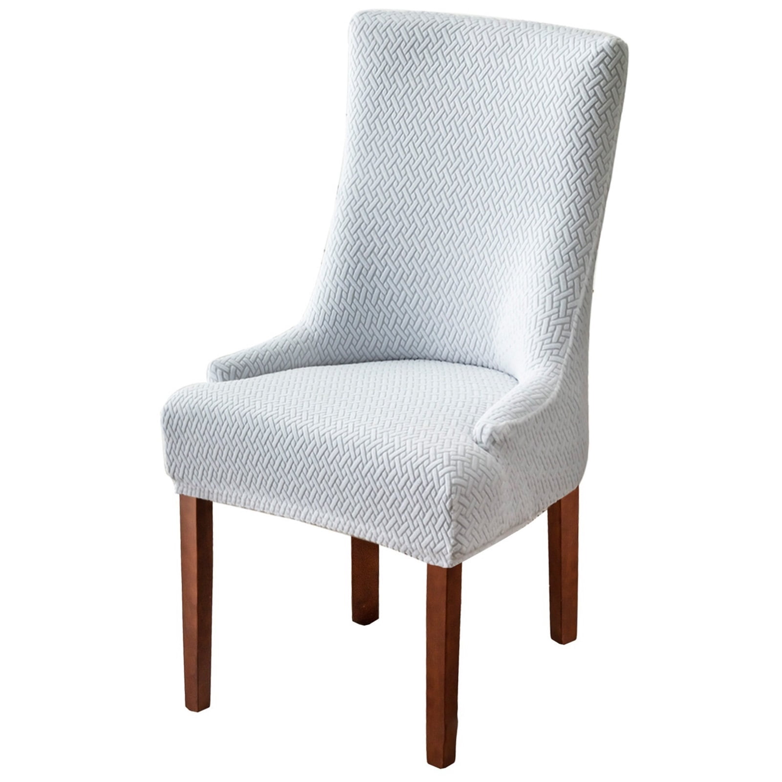 6PCS Wingback Side Chair Cover Stretch Dining Accent Chair Covers ...