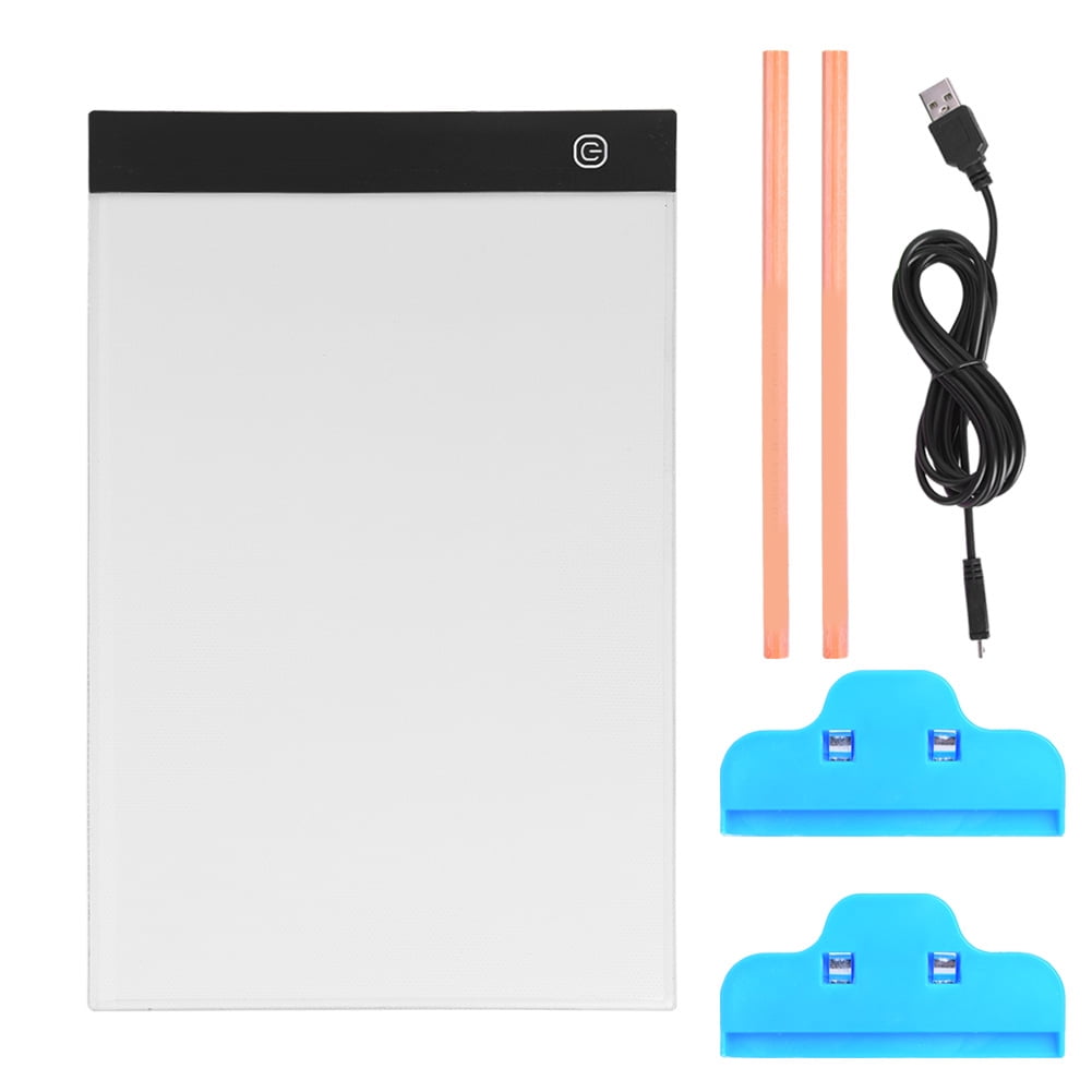6PCs LED Tracing Light Box Board Set, Adjustable Brightness A4 USB Art ...