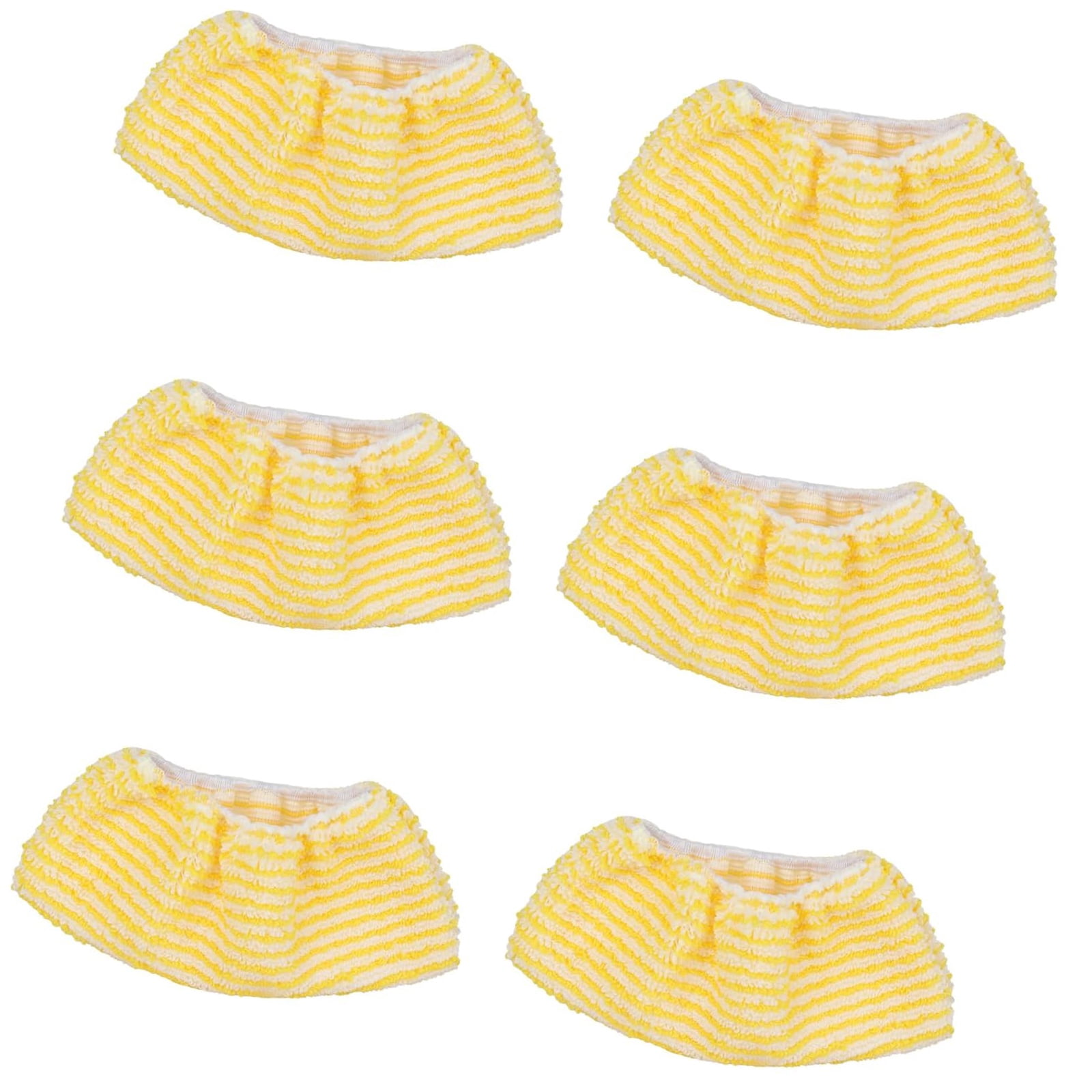 6PCs Steams Mop Pads for SC1-SC5, Washable Microfiber Cloths for ...