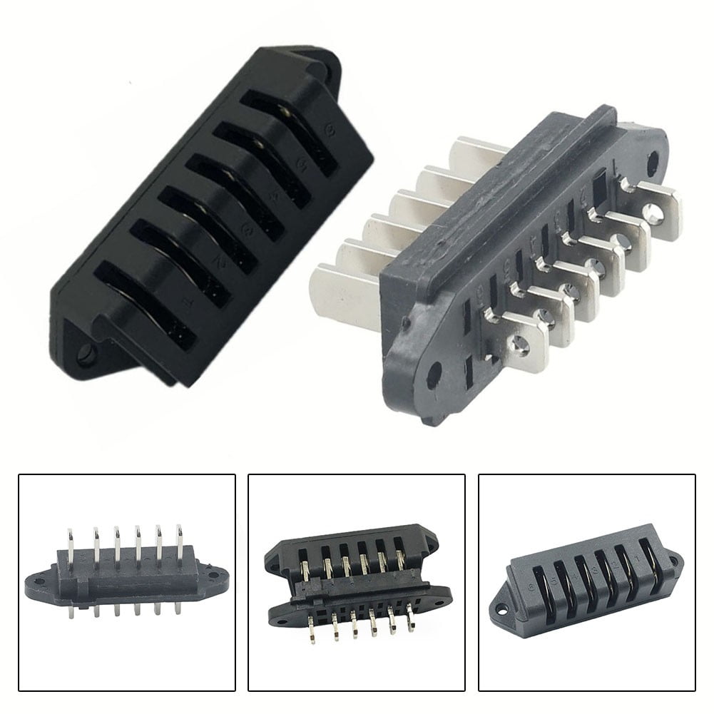 6PIN Electric Bike Battery Box Discharge Connector Plug High Current ...