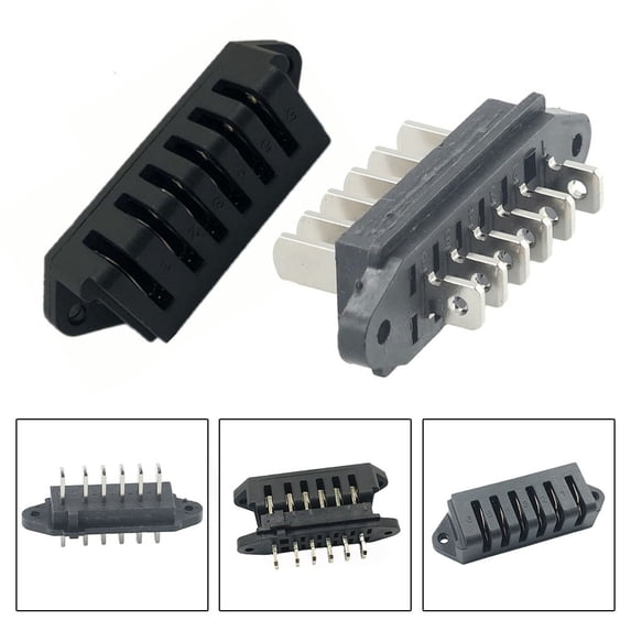 6Pin Electric Bike Battery Box Discharge Connector Plug High Current ...