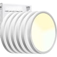 6PK 15.8 inch Flush Mount Ceiling Light Fixture,36W Slim Ceiling Light ...