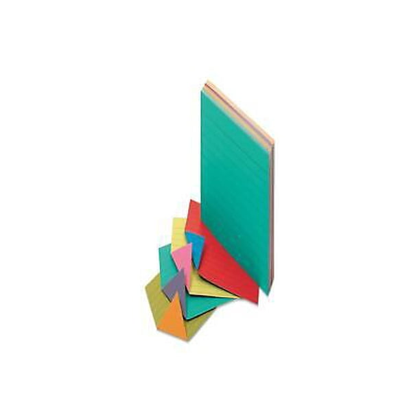 6PK Extreme Index Cards, Ruled, 3 x 5, Assorted, 100/Pack - Walmart ...