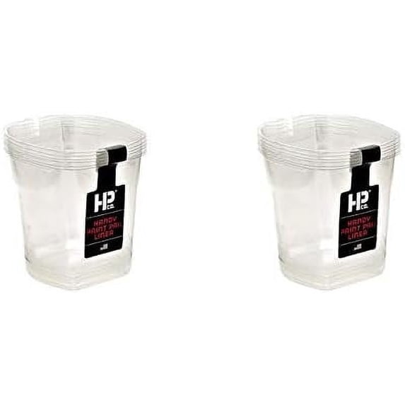 6PK Handy 2520-CT Paint Pail Liners, 6-Count, Clear - 2 Pack - Walmart.com