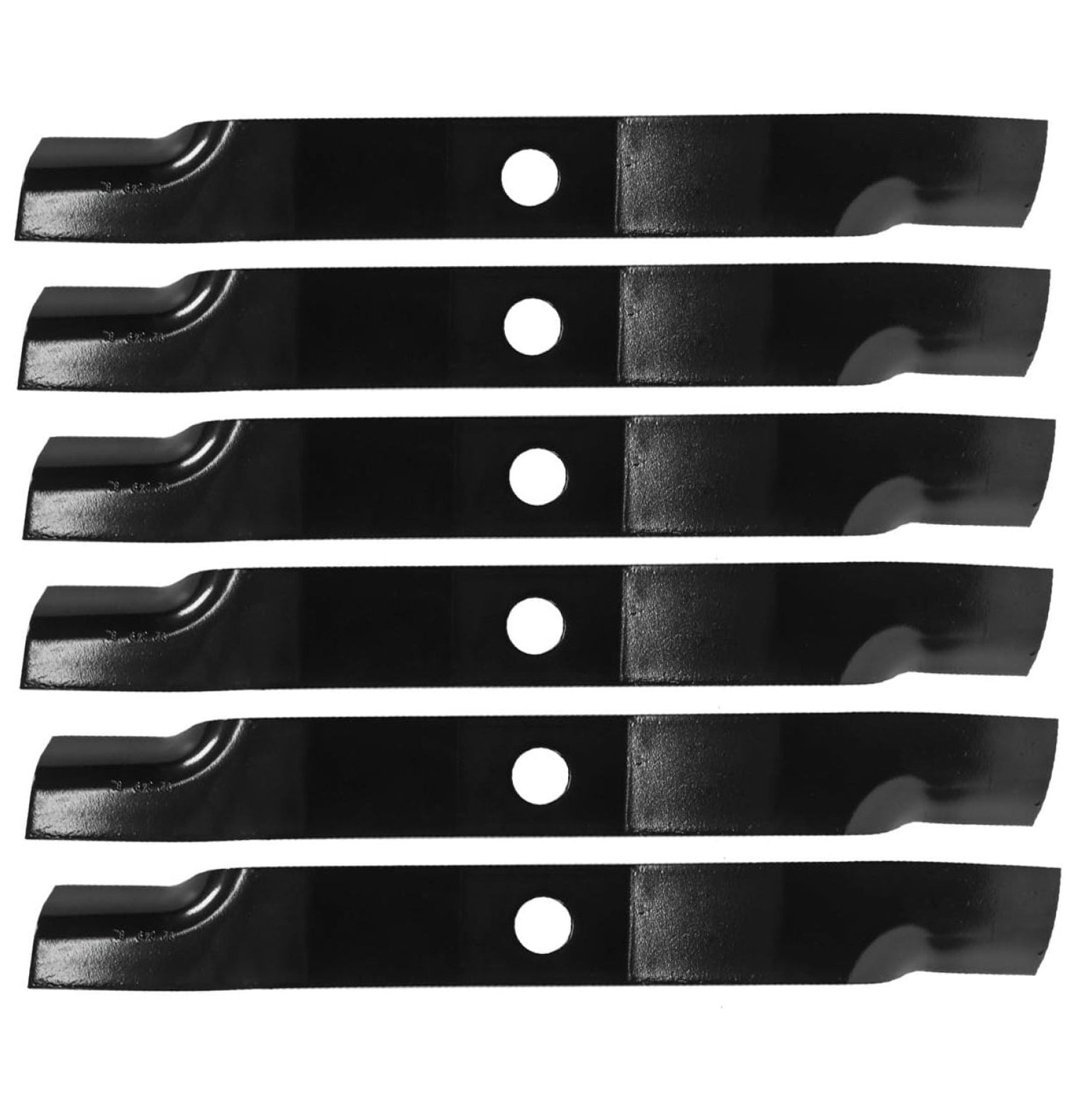 6PK Mower Blades Compatible with 60" Kubota Pro Decks ZD323 ZD326 Z725 ...