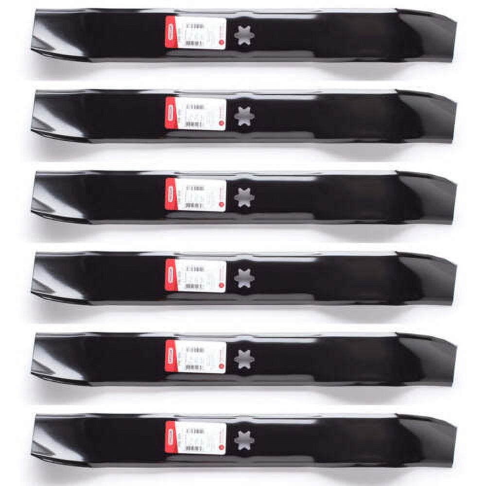Oregon 6PK Mulching Blades, 42 Inch, Fits Troy-Bilt 942-04308, 942 ...